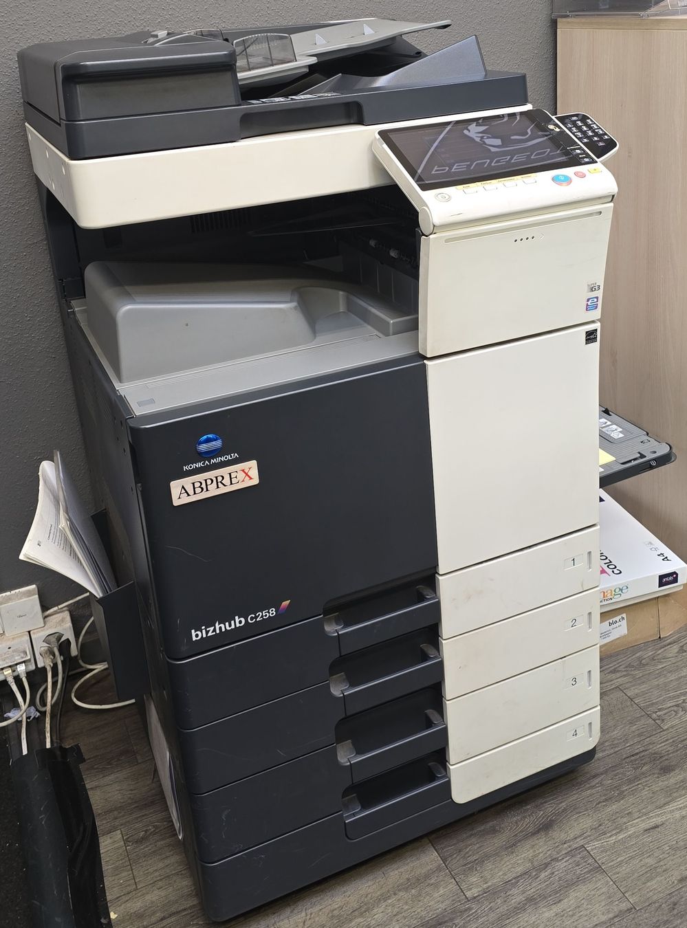 Konica Minolta Bizhub C258 Occasion (Gebraucht) in Muttenz für CHF 101 ...