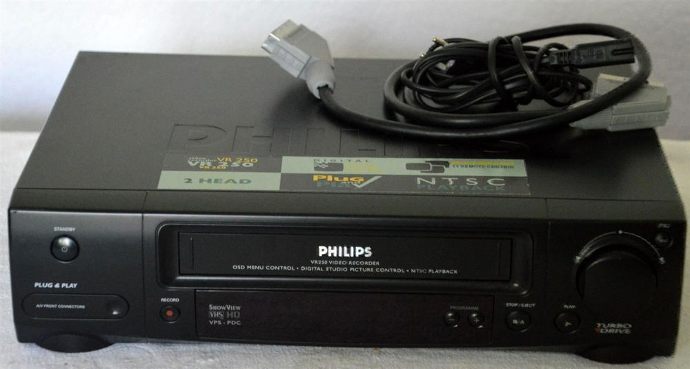 Videorecorder VHS Philips VR250 magnétoscope | Kaufen auf Ricardo