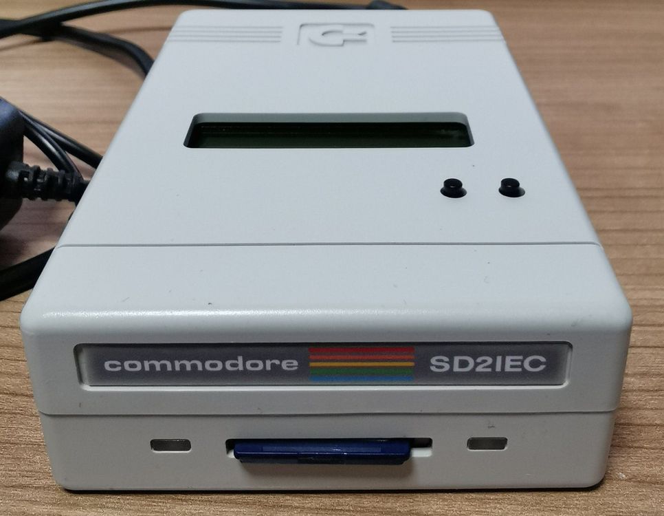 SD2IEC LCD Commodore C64 Floppy Ersatz | Kaufen auf Ricardo