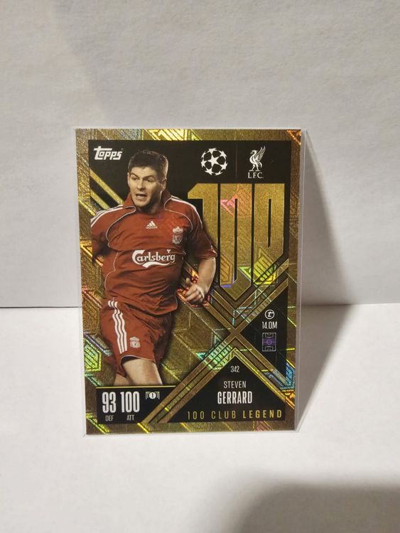 Match Attax Extra Steven Gerrard Club 100 (Gebraucht) in Arbon für CHF ...
