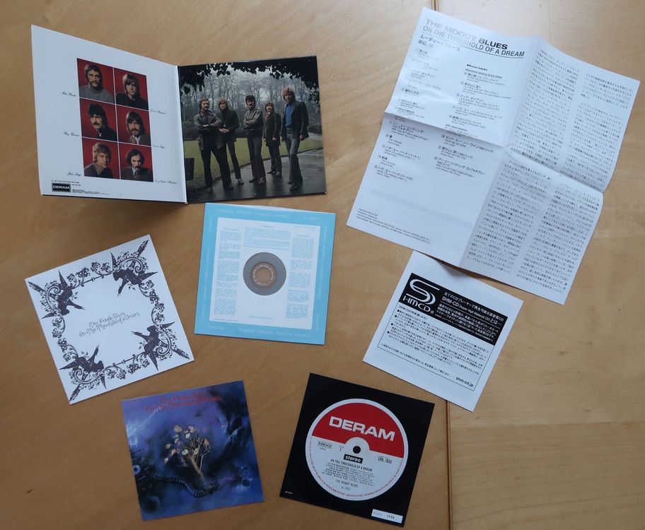 MOODY BLUES - ON THE THRESHOLD OF A DREAM (Japan SHM CD Neu) (Neu (gemäss Beschreibung)) in ...