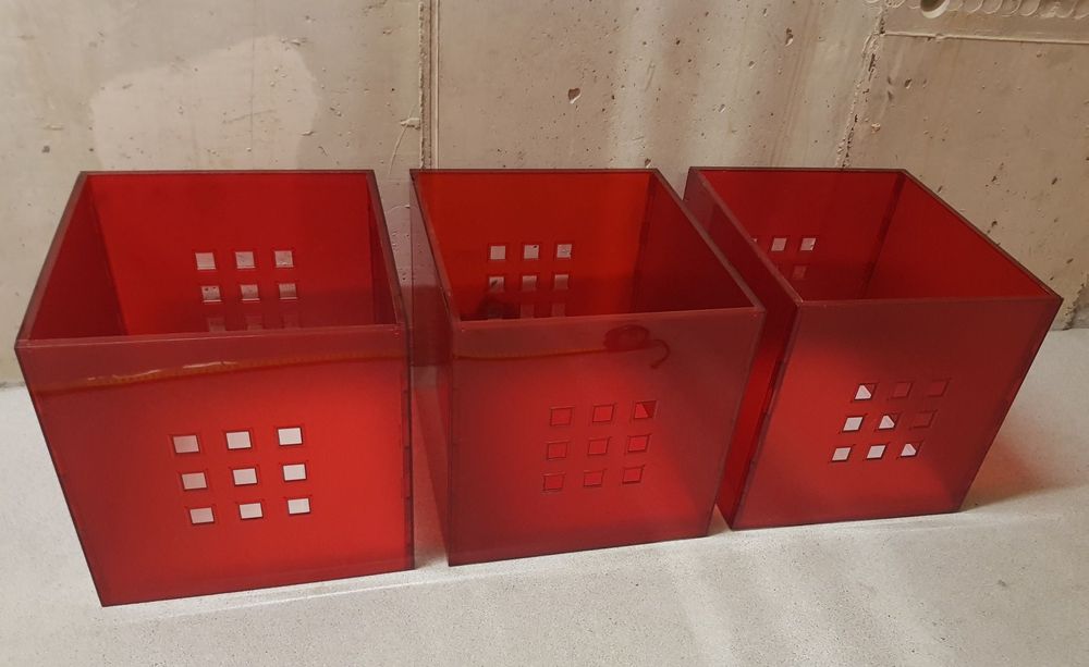 3x Ikea LEKMAN Box, passend zu KALLAX (Gebraucht) in Richterswil für ...