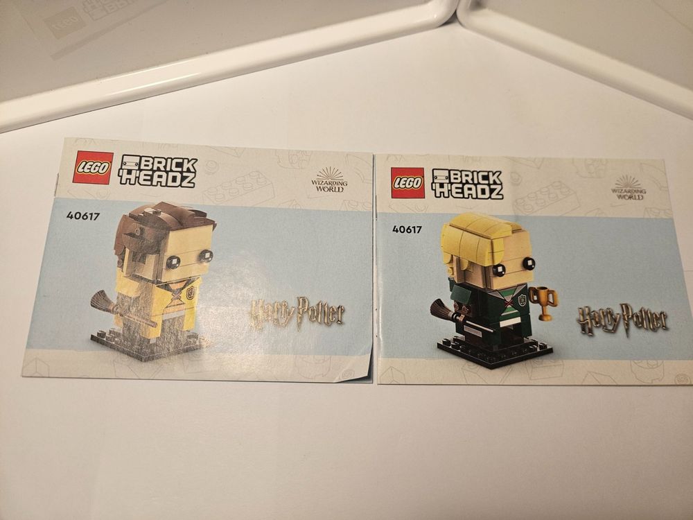 Lego 40617- Brick headz Draco Malfoy& Cedric Diggory (Neu (gemäss ...