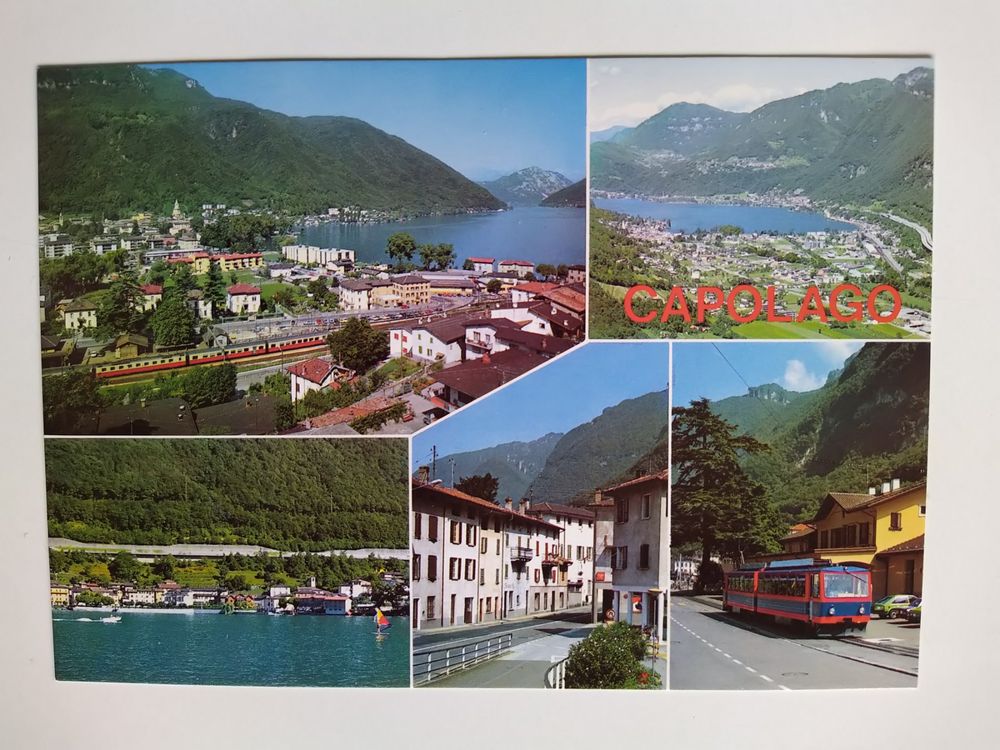 Capolago, ungelaufen, sauber, alt, Monte Generoso (Gebraucht) in für ...