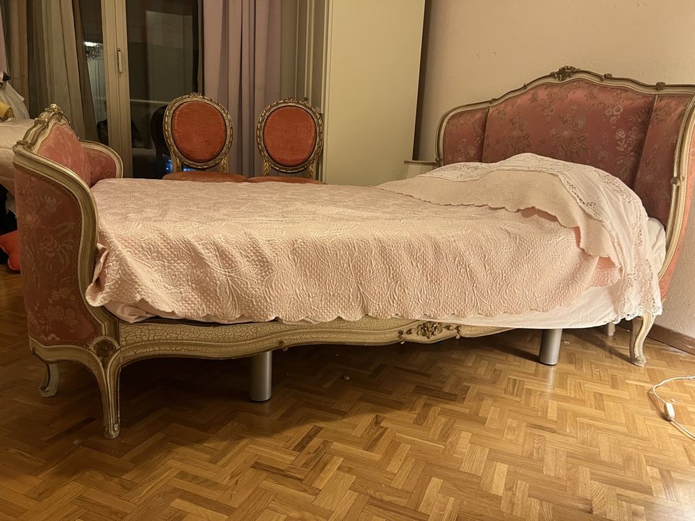 LIT DOUBLE COMPLET BICO SWISS MADE SWING-FLEX STYLE ANCIEN | Acheter ...