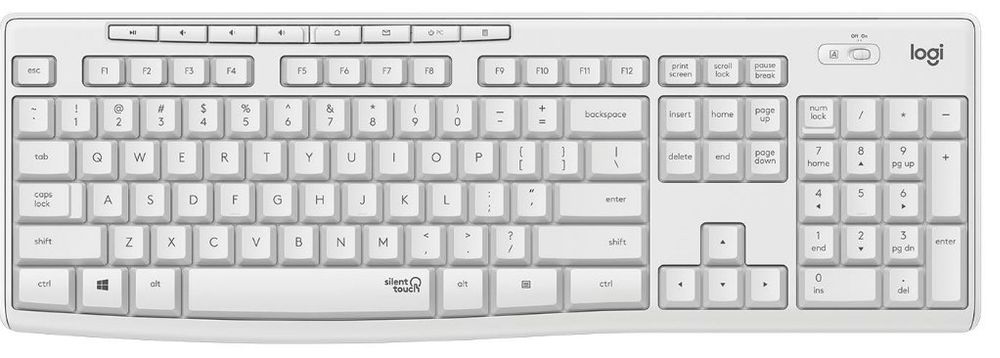 Logitech MK295 silent Desktop White | Kaufen auf Ricardo
