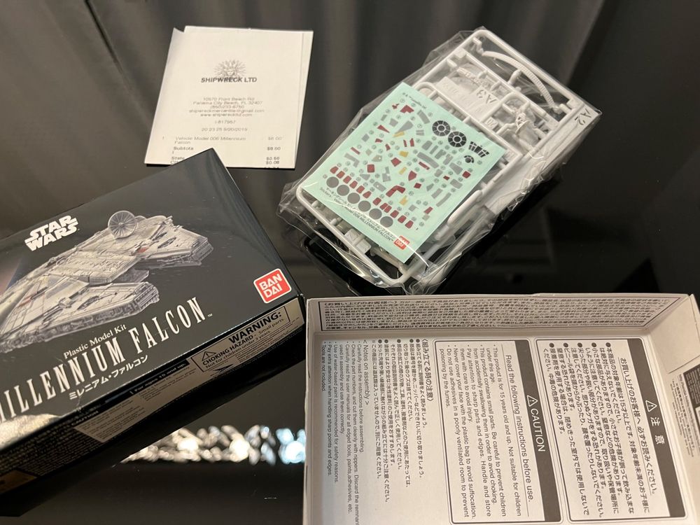 Millennium Falcon Bandai Mini-kit 006 1:350 | Kaufen auf Ricardo