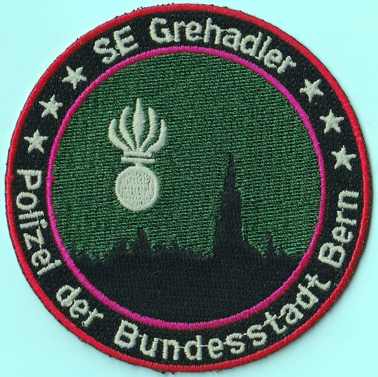 SE Grehadler Polizei der Bundesstadt Bern Patch RAR Top! ... | Kaufen ...