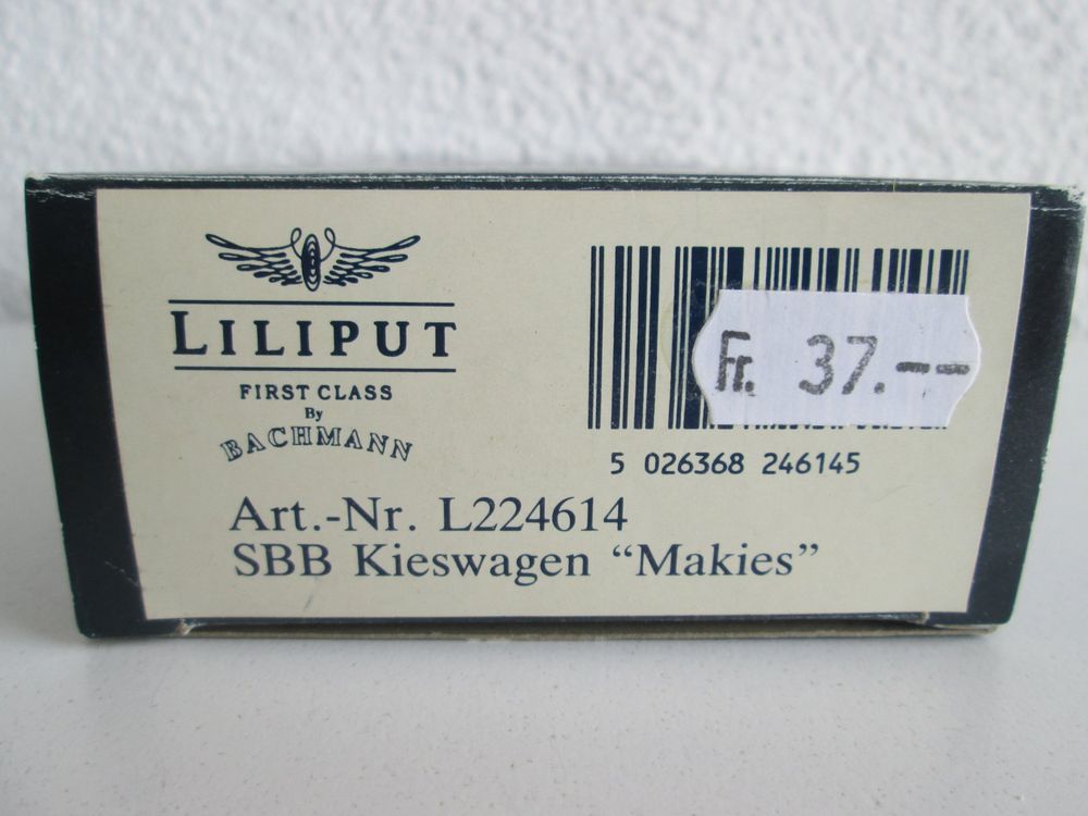 Liliput 224614 DC Güterwagen Schüttgutwagen Makies Gettnau (Neu (gemäss ...