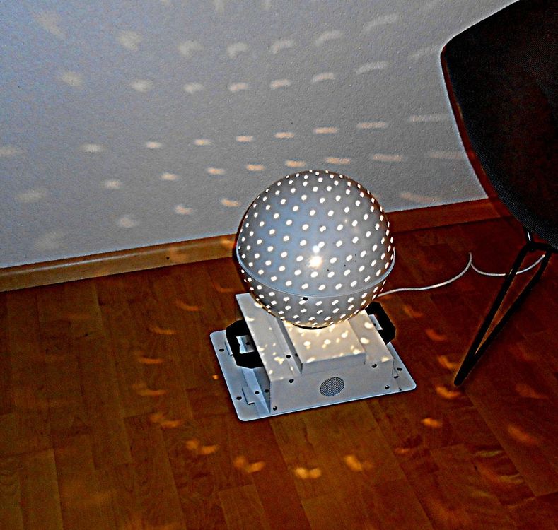 sehr schöne original vintage DISCO KUGEL MIT MOTOR - 70ies | Kaufen auf ...