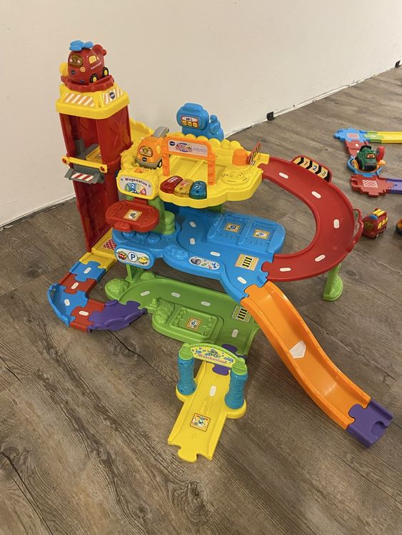 VTech Tut Tut Garage inkl. Autos und Anbau | Kaufen auf Ricardo