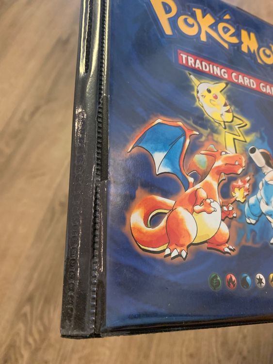 Vintage Pokemon Glurak Pikachu Binder 4-Pocket Album Ordner (Gebraucht ...