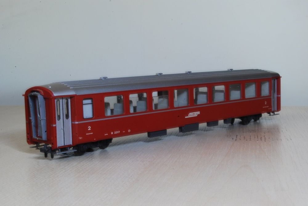 Bemo RhB ( Rhätische Bahn ) Personenwagen 2. Klasse. (Gebraucht) in Emmetten für CHF 16 – mit ...