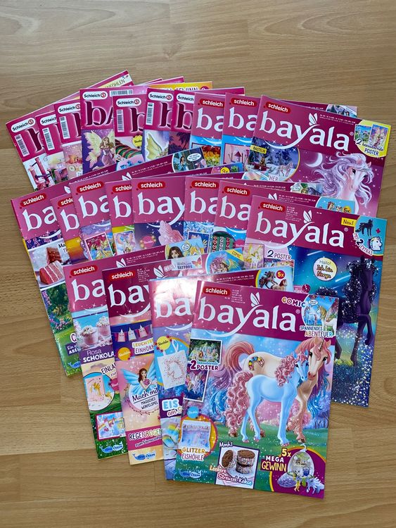 Bayala Schleich Zeitschrift 22 Stück (Gebraucht) in Schwarzenbach SG ...