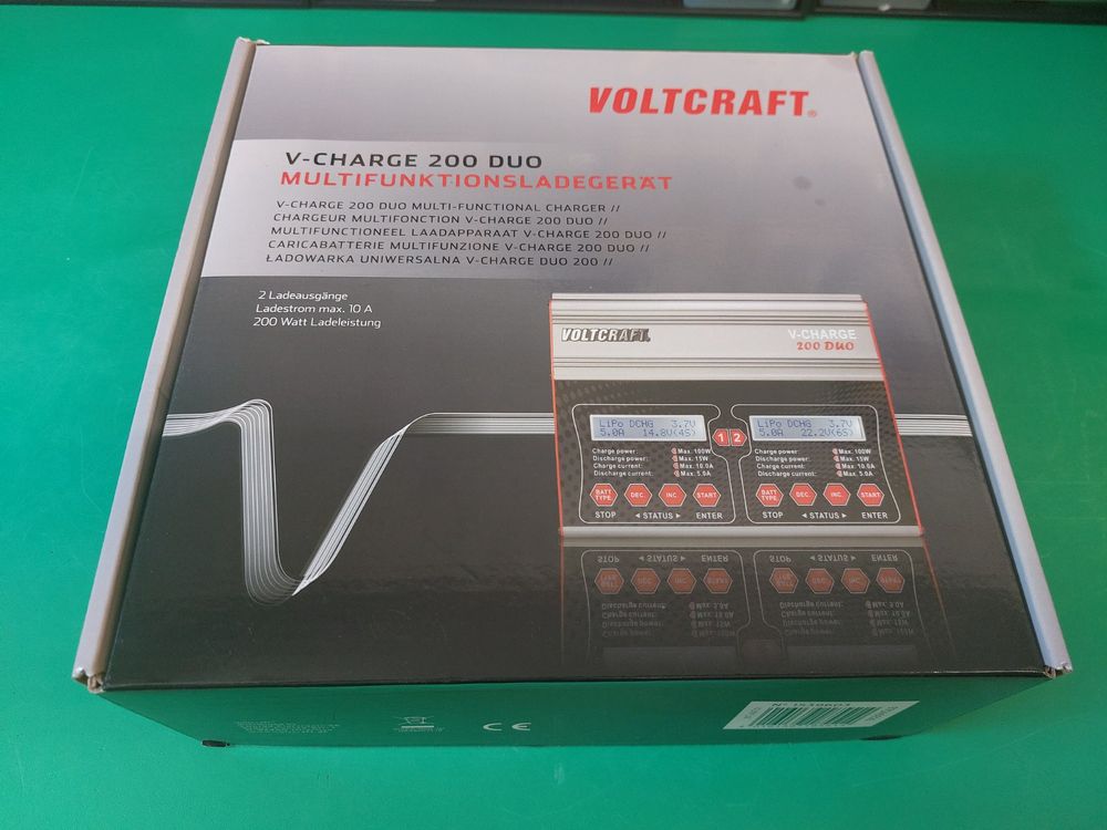 Voltcraft V-Charge 200 Duo Multifunktionsladegerät (Neu (gemäss Beschreibung)) in Kriens für CHF ...