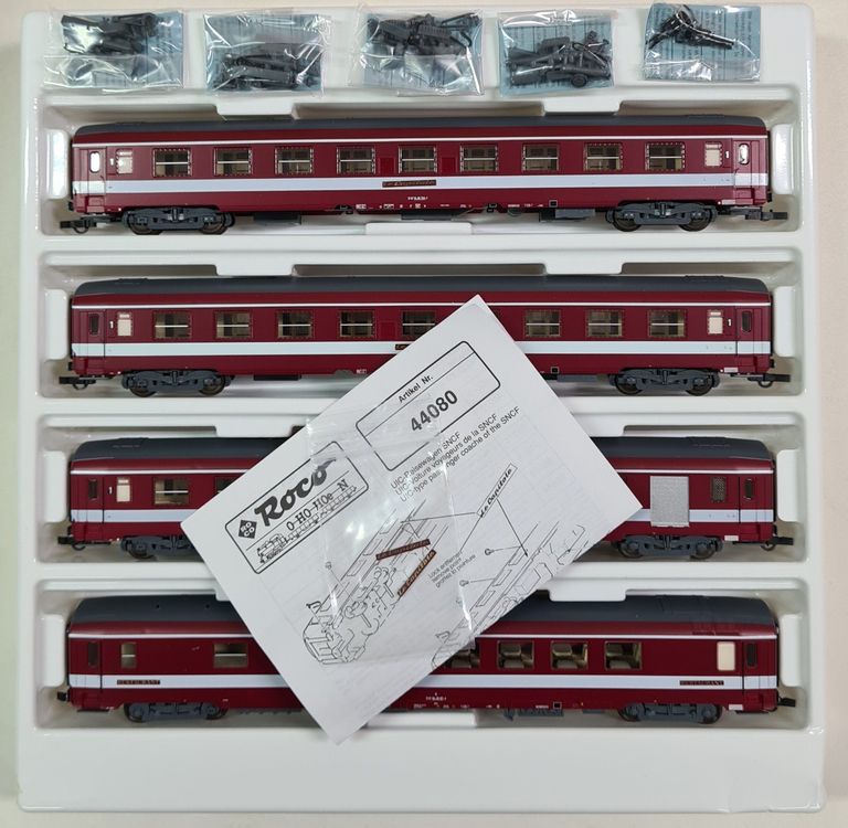 Roco 4er Set Personenwagen "Capitole" der SNCF Art. 40080 | Kaufen auf ...