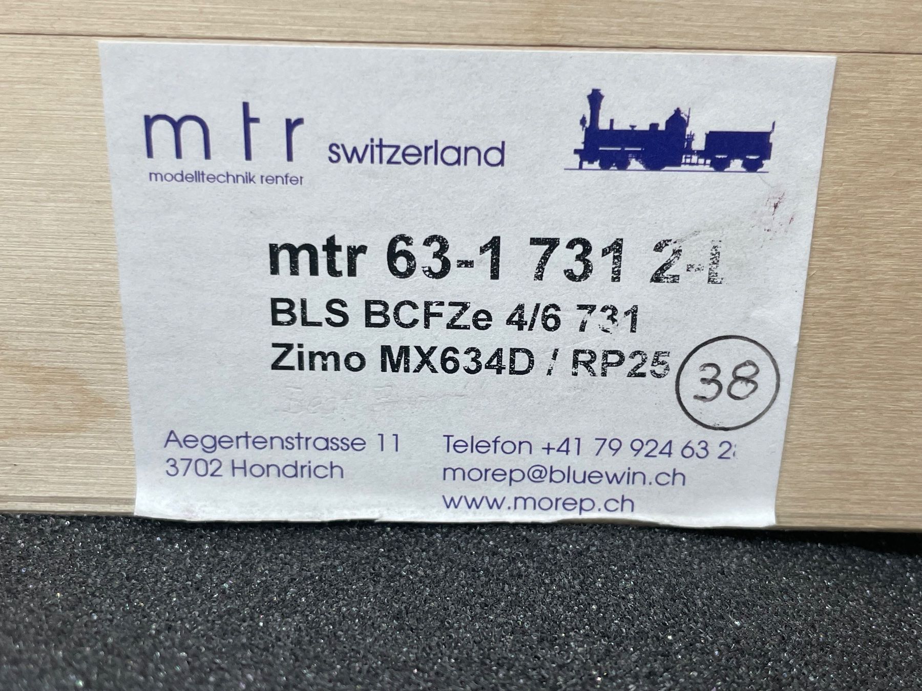 MTR BLS Pharao, DIGITAL von MOREP (Neu und originalverpackt) in ...