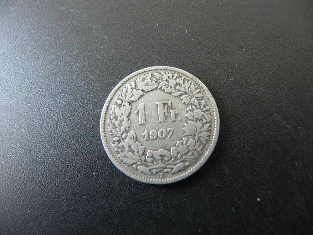 Schweiz 1 Franken 1907 B Silber | Kaufen auf Ricardo