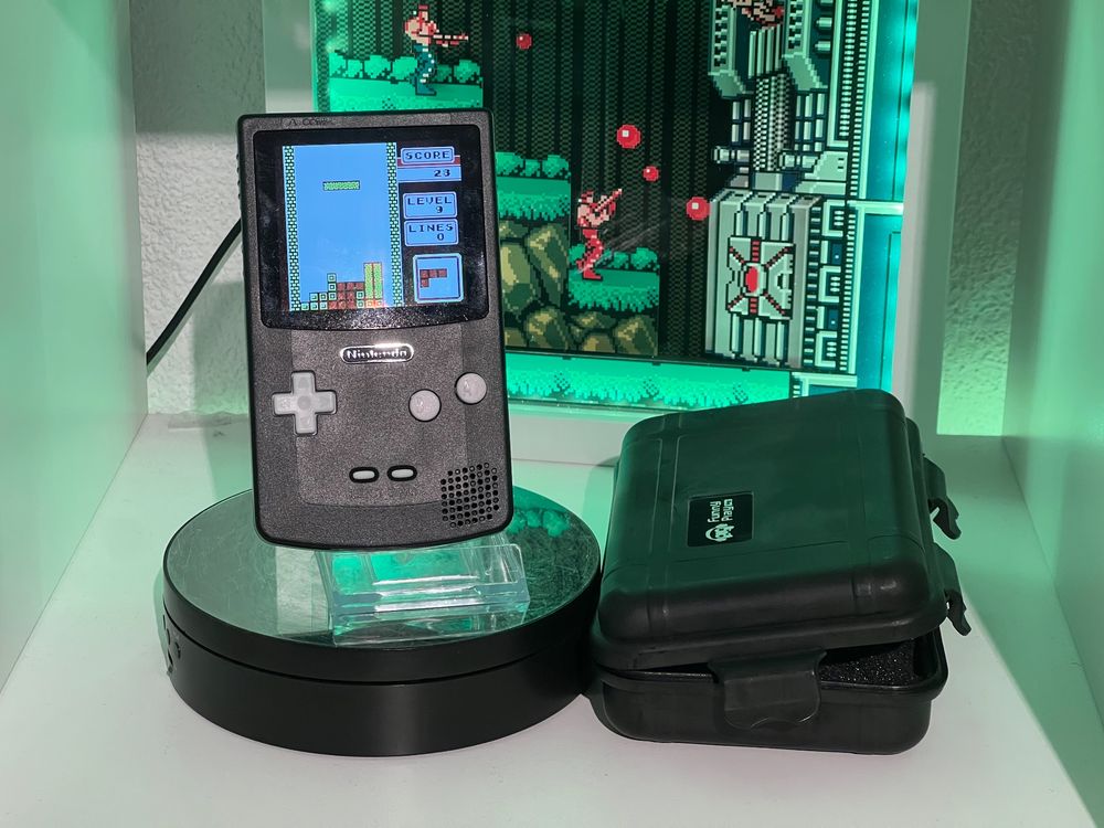 Game Boy Color Funnyplaying IPS - FPGA Konsole + Hülle (Neu (gemäss ...