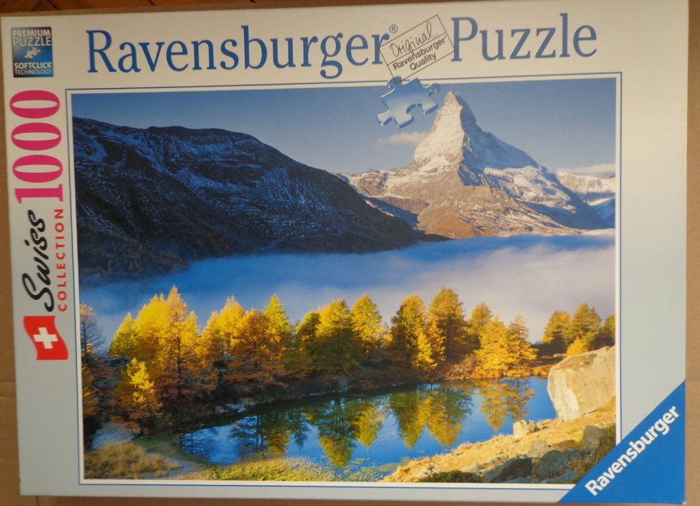 Puzzle 1000 Teile Ravensburger Swiss Collection MATTERHORN | Kaufen auf Ricardo