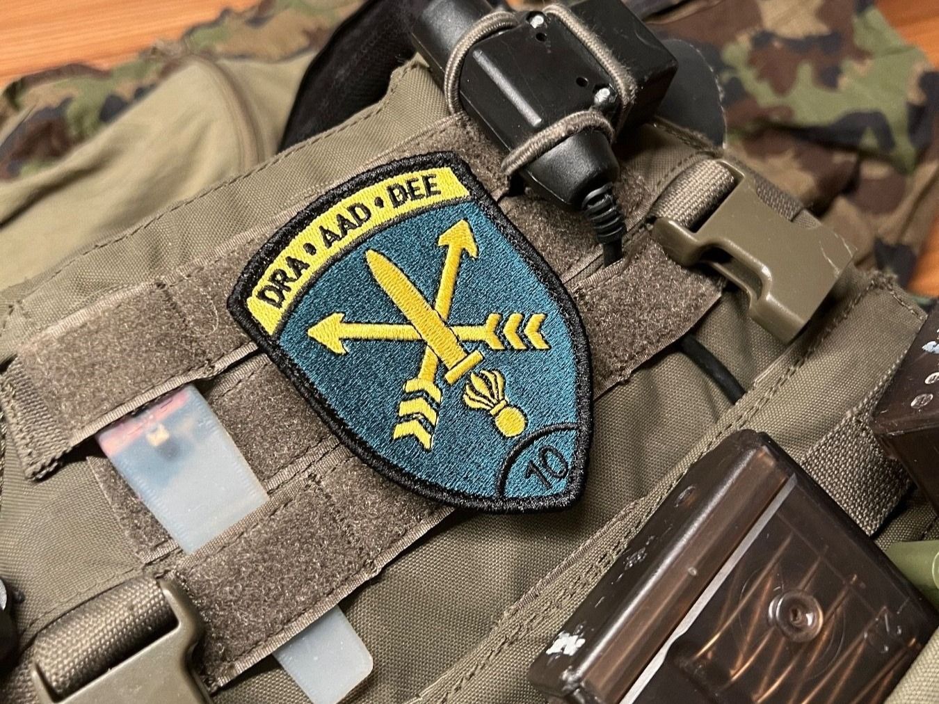 Badge AAD 10 DRA DEE mit Klett *** (Neu und originalverpackt) in Fruthwilen für CHF 12.95 – mit ...