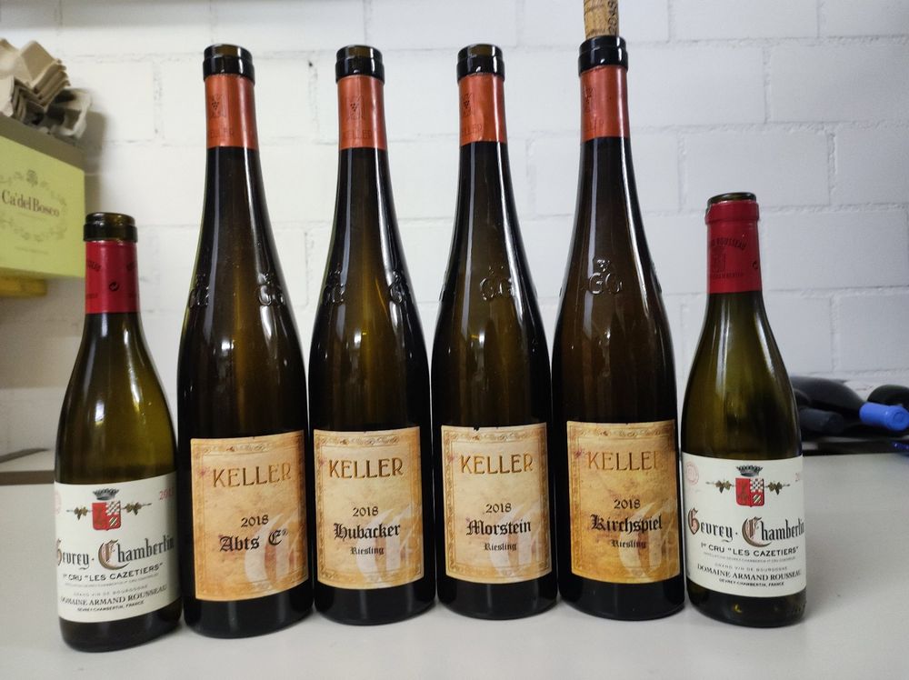 6 x Alte Vintage-Flaschen. Leer. Rousseau, Keller (Gebraucht) in Samstagern für CHF 1 – mit ...