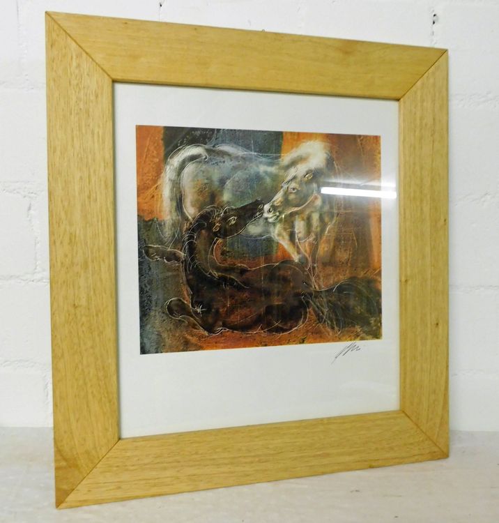 Rausverkauf - Kunst - signierte Litho von Hans Erni Pferde (Gebraucht) in Sursee für CHF 50 ...