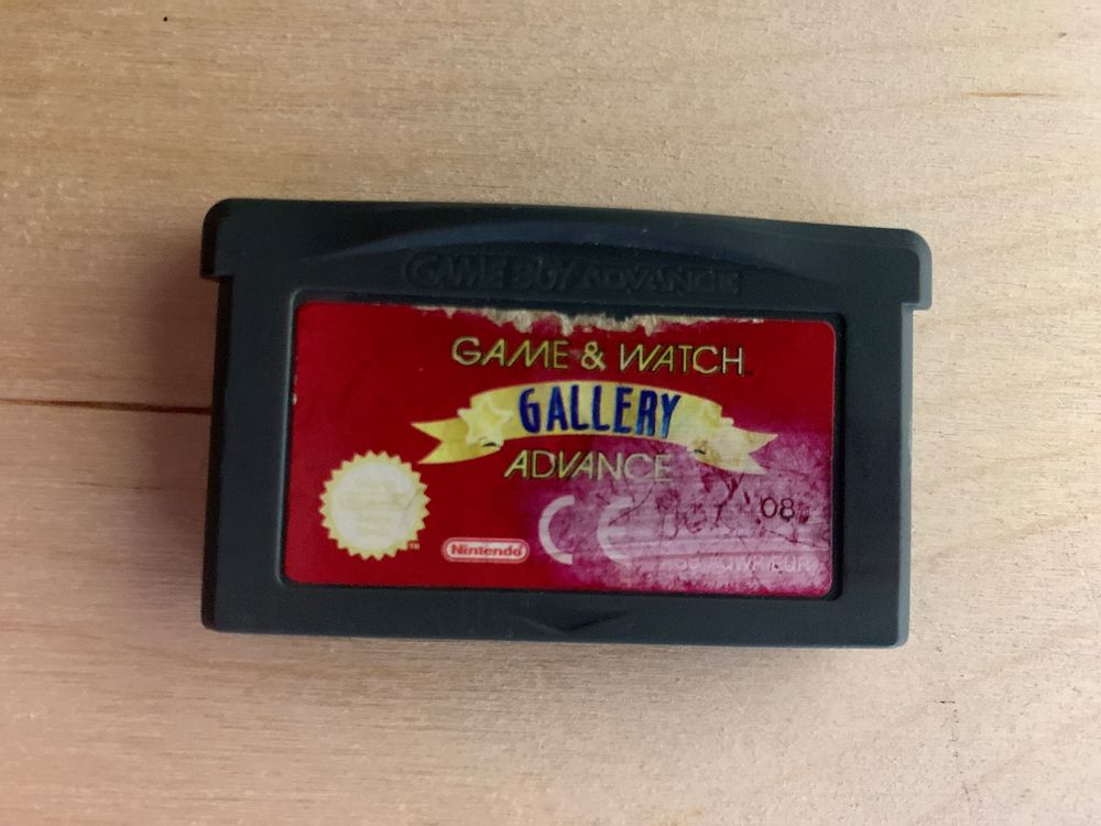 Game and Watch Gallery Advance für Gameboy Advance (Gebraucht) in Gebenstorf für CHF 19.9 – mit ...