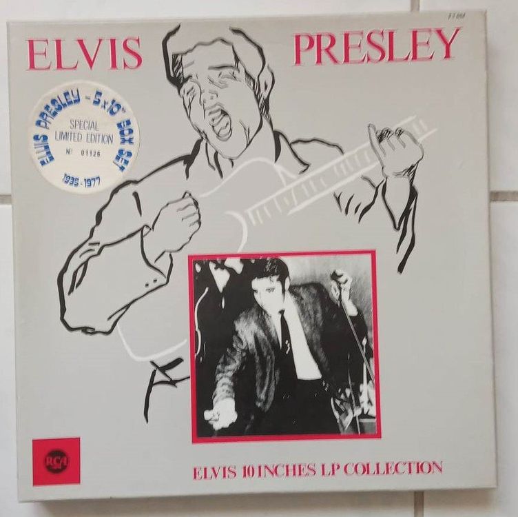 Elvis Presley - BOX 5 disques 10" vinyles / MEGA RARE (Gebraucht) in Le ...