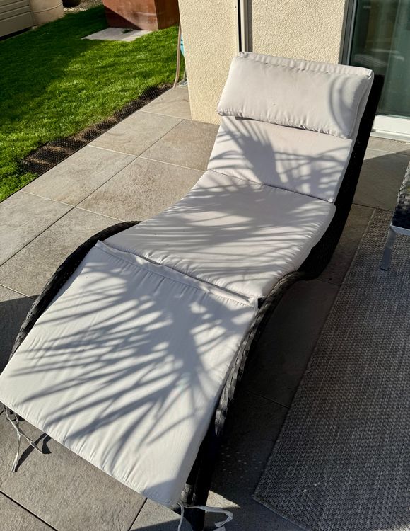 Liegestuhl - Sonnenliege - Rattanlounge TOP-Zustand (TALFA) (Gebraucht ...