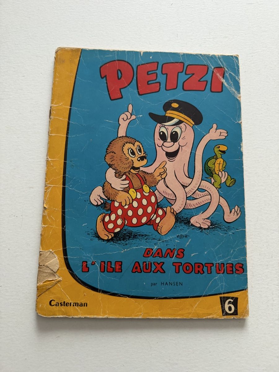 Lot de 4 BD Petzi anciennes tome 6 à 9 – Casterman (D'occasion) à ...