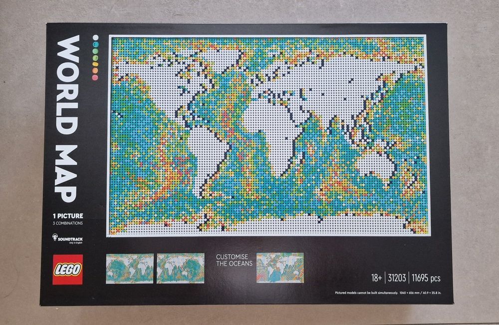Lego Art 31203 World Map | Kaufen auf Ricardo