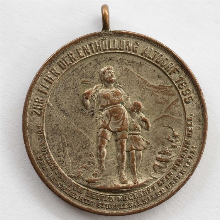 TELL-DENKMAL Enthüllung Altdorf 1895 | Kaufen auf Ricardo