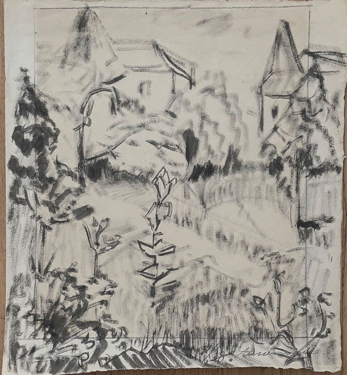 Landschafts Zeichnung Unl Sig (Gebraucht) in Root für CHF 5 – mit Lieferung auf Ricardo kaufen