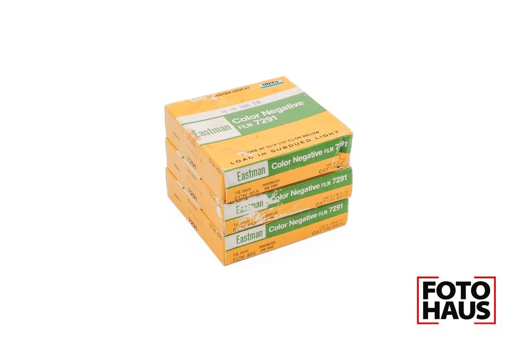 3x Kodak Eastman Color Negative Film 7291 16mm 0695 (Defekt) in Basel ...