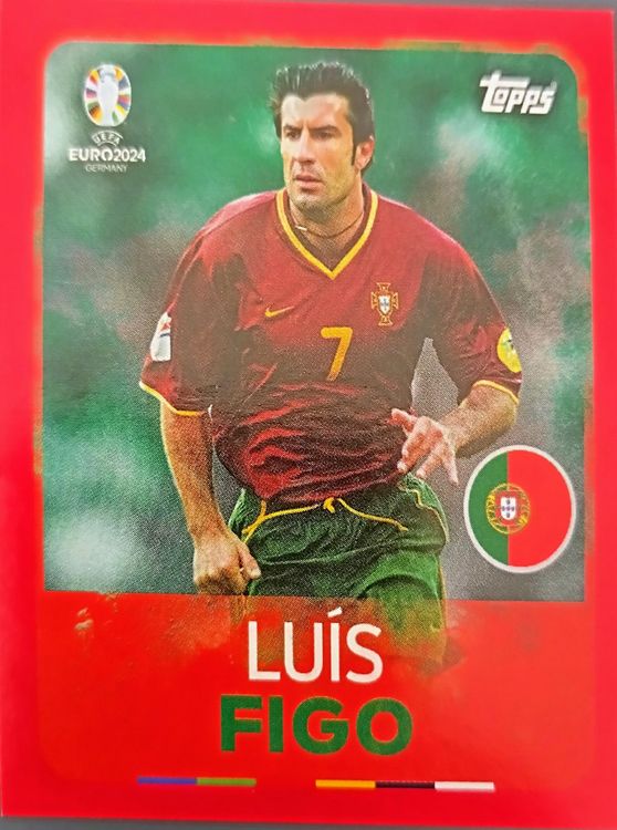 Luis Figo LEG7- Topps Euro 2024 Sticker | Kaufen auf Ricardo