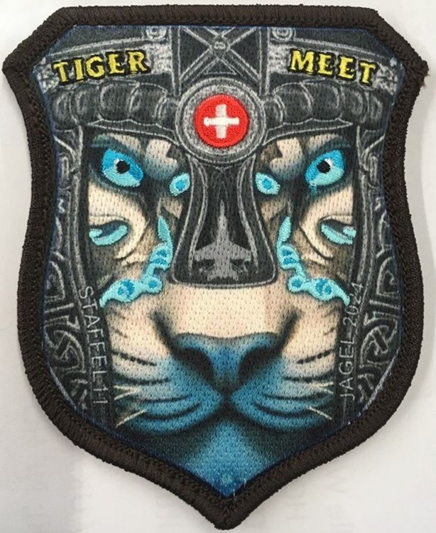 TIGER MEET STAFFEL 11 JAGEL 2024 Stoff + TIGRIS mit Klett (Neu (gemäss ...