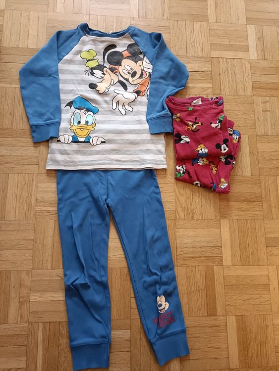 2 Pijamas Mickey Mouse 110 Next (Gebraucht) in Turbenthal für CHF 5 ...