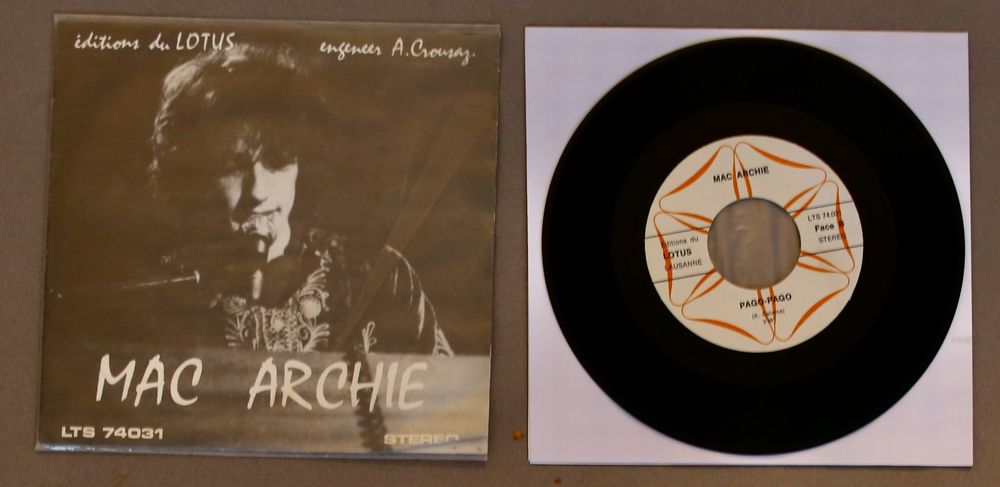 Single, CH 70's Hard/Prog Rock, Mac Archie, Mister/Pago Pago (Gebraucht ...