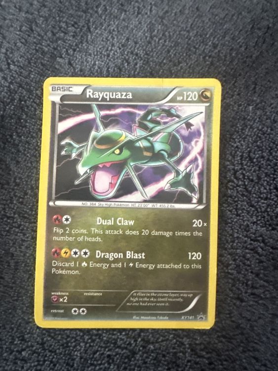 Rayquaza promo xy141 (Usato) a Viganello per CHF 5 – con consegna ...