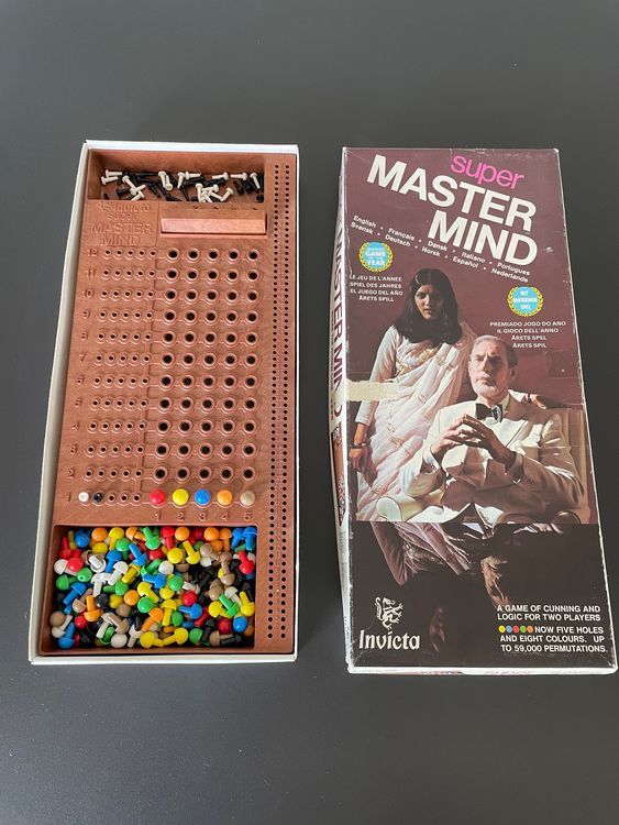 Super Master Mind Invicta 70er Jahre, Kultspiel (Gebraucht) in Hattenhausen für CHF 29 – mit ...