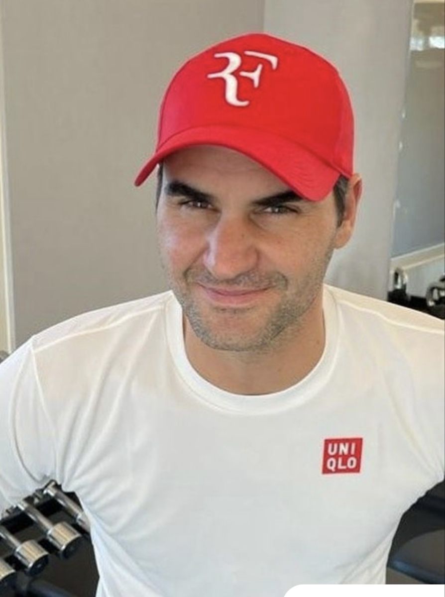 Roger Federer Cap Uniqlo Rot - Neu (Neu und originalverpackt) in ...