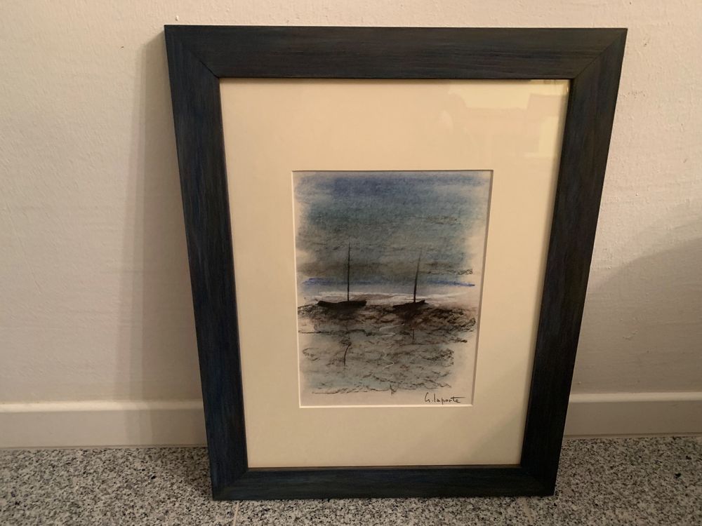 Georges Laporte Original signiertes Pastell-Bild 108/300 (Gebraucht) in ...