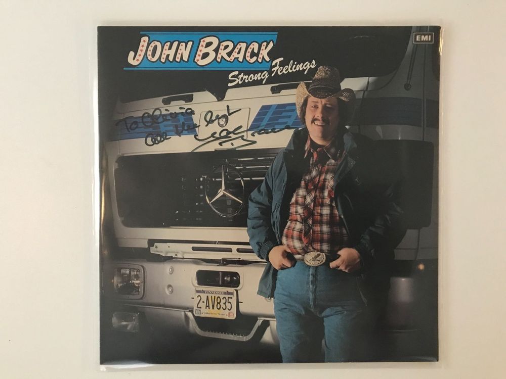 John Brack LP - Strong Feelings mit Autogramm (Gebraucht) in Gutenswil ...