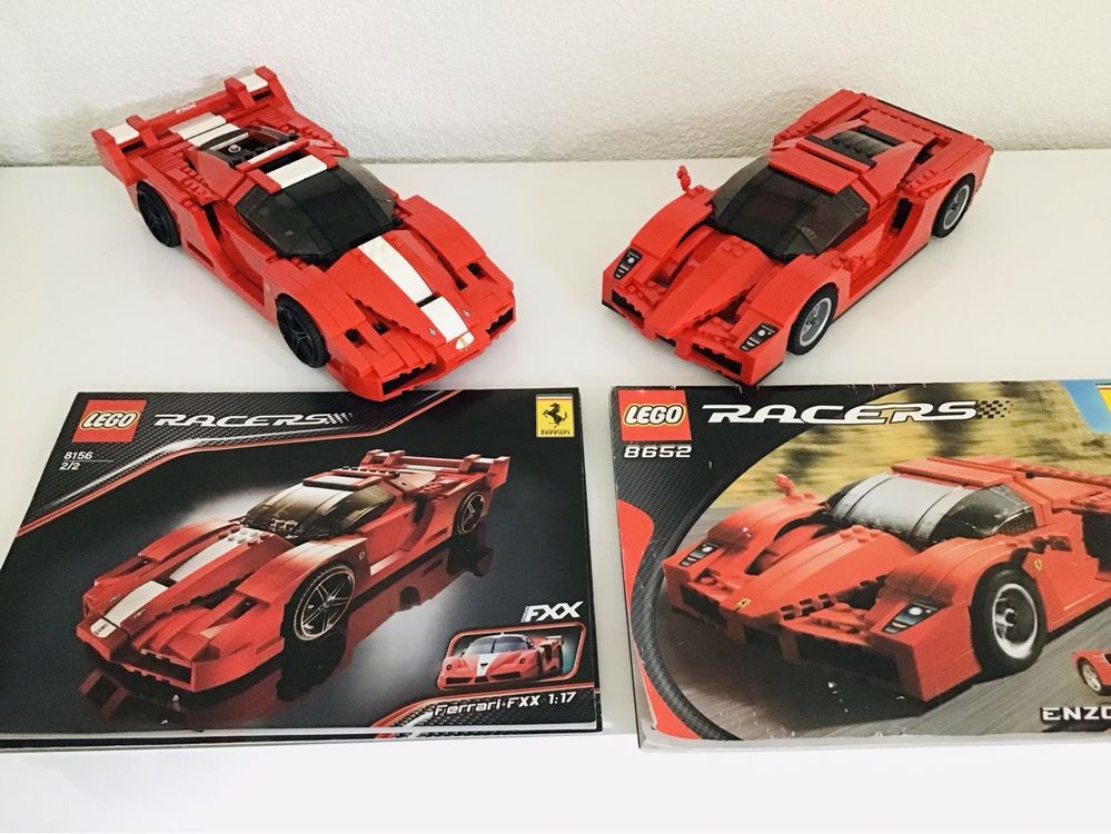 2x LEGO Ferrari FXX & Enzo, 8156 & 8652 (Gebraucht) in Rodersdorf für ...