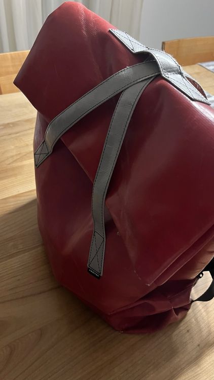 FREITAG Rucksack Unikat Wasserdicht Rot | Kaufen auf Ricardo