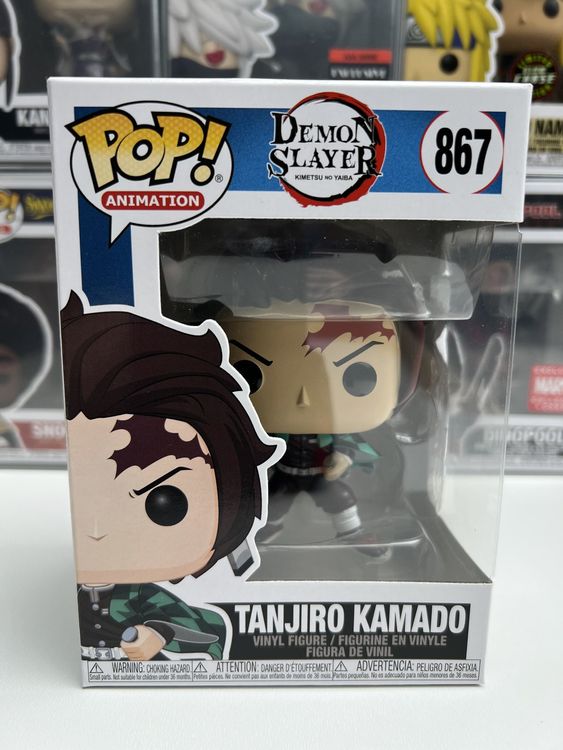 Funko POP! Animation Demon Slayer Tanjiro Kamado (Neuf avec emballage d ...