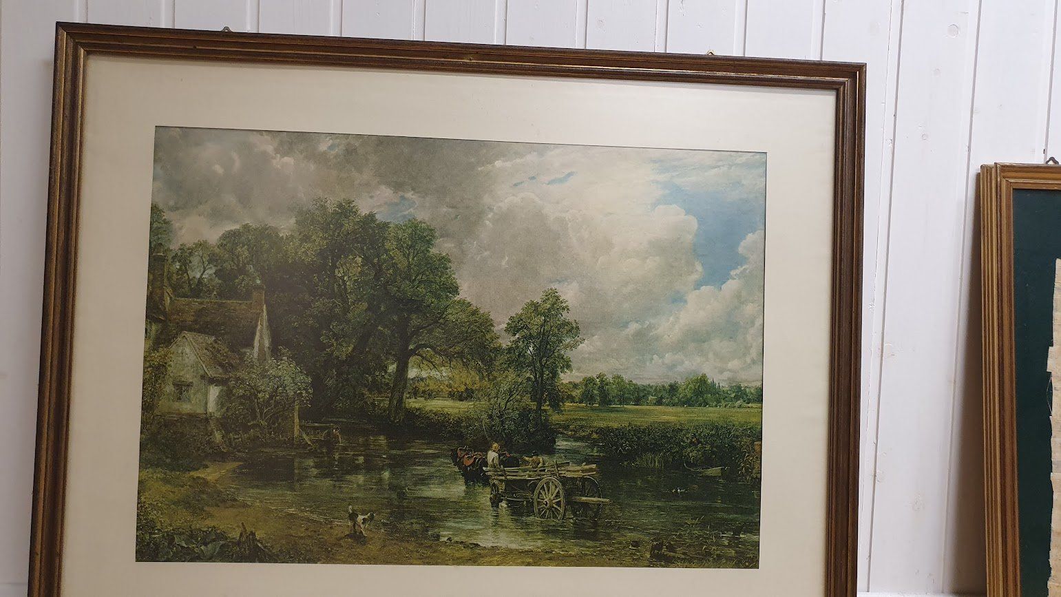 John Constable's Hay Waine Abdruck in Holz Rahmen montiert (Gebraucht ...