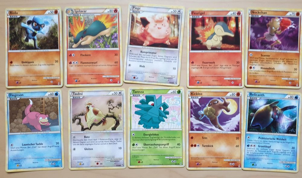Alte Pokemon Karten Set: Ruf der Legenden | Kaufen auf Ricardo