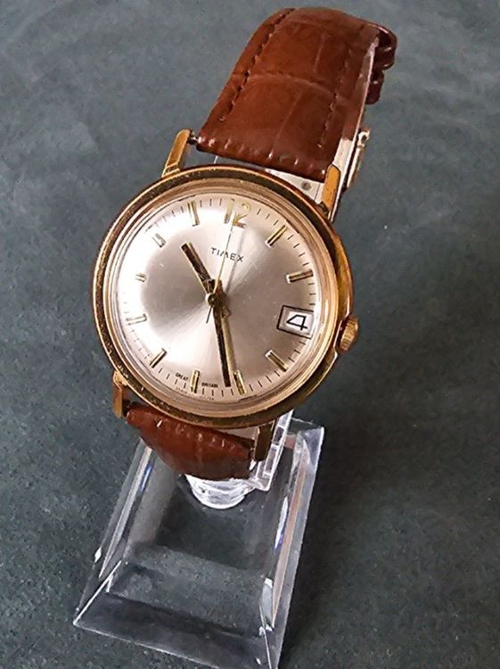 Timex Herrenuhr Handaufzug 35mm (Gebraucht) in Speicher für CHF 68 – mit Lieferung auf Ricardo ...